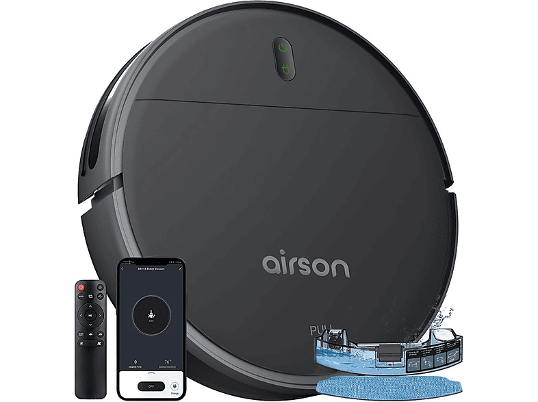 AIRSON Pro Clean Saugroboter mit Wischfunktion | MediaMarkt