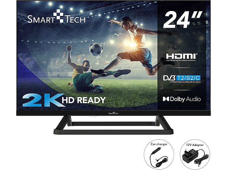 SMART TECH 24HN01V3CA TV LED, Piatto, 24 ", HD | MediaWorld.it