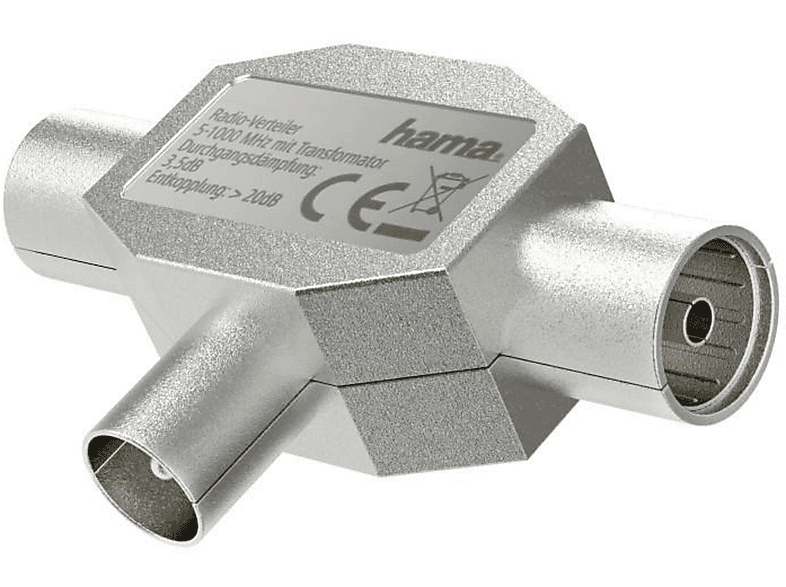 Cables de antena | 205237 HAMA, Gris | MediaMarkt