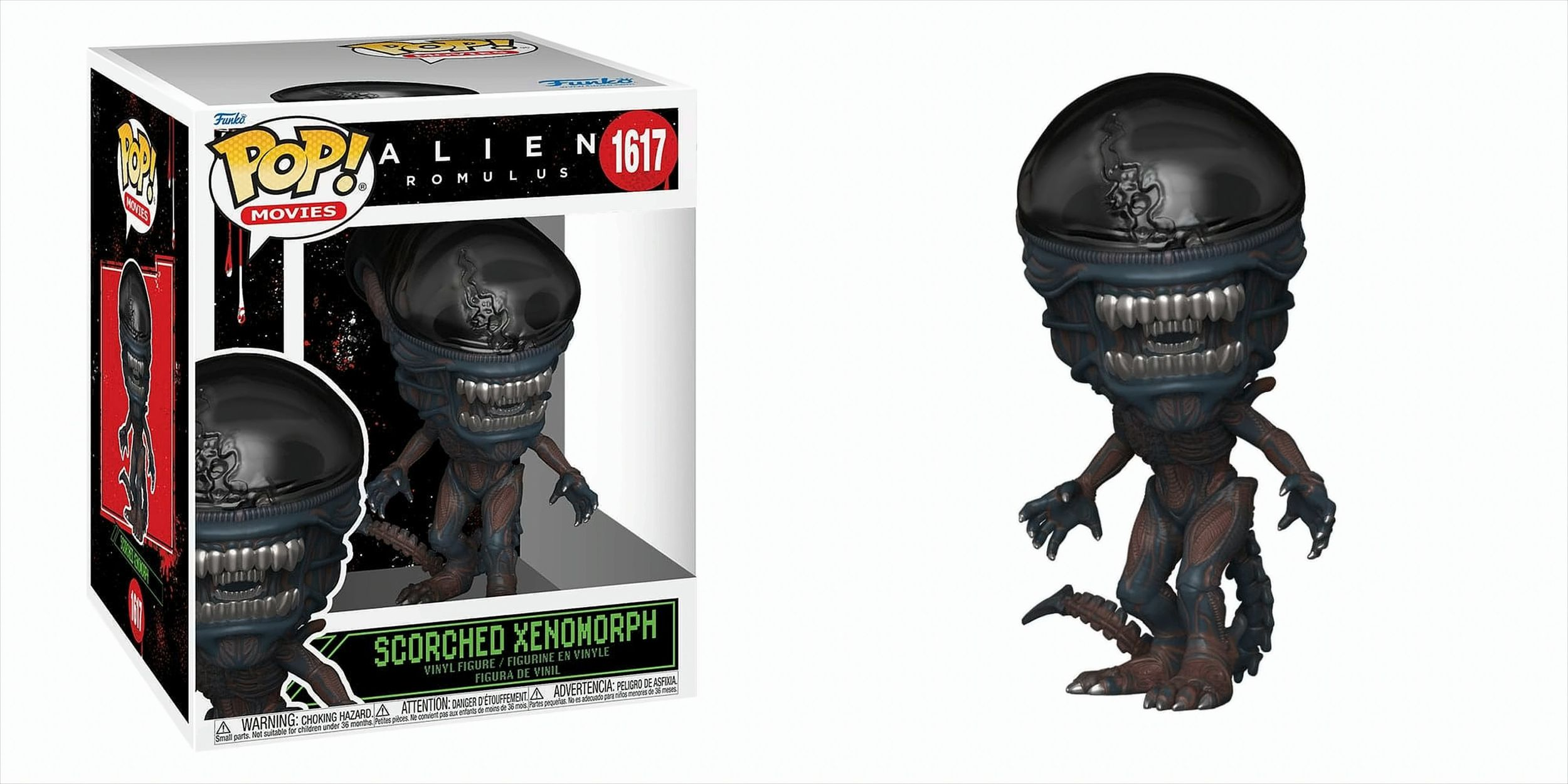 POP | Alien Romulus - Scorched Xenomorph 15 cm | SATURN