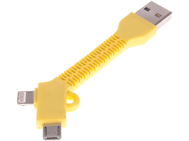 Cable USB - DAM ELECTRONICS DMM378, USB 2.0, Amarillo | MediaMarkt