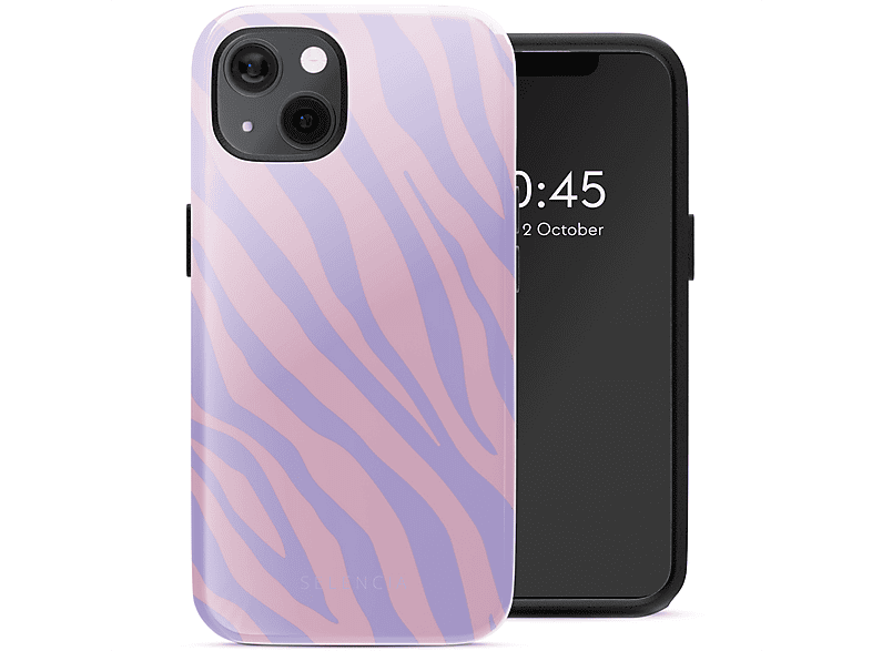 SELENCIA Vivid Backcover met MagSafe, Backcover, Apple, iPhone 13, Bunt ...