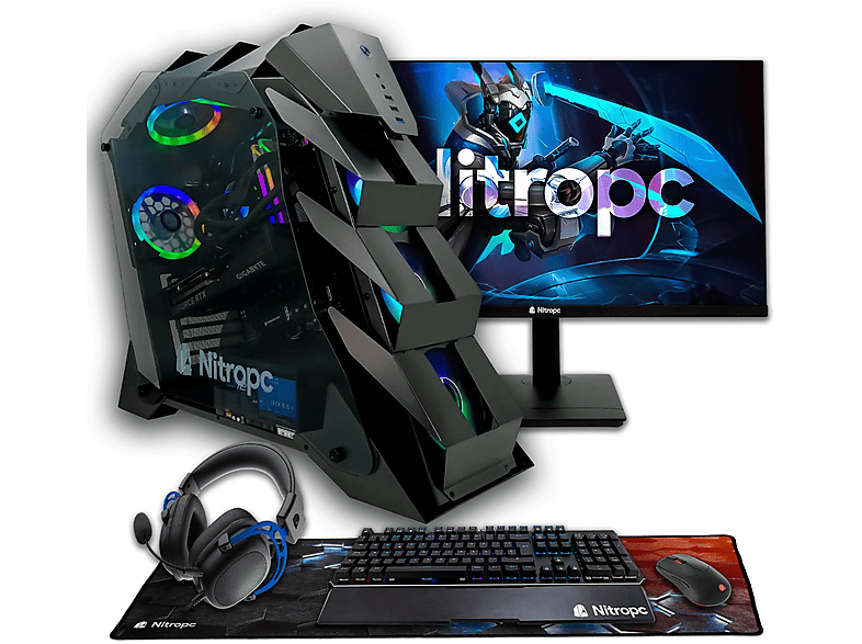 NITROPC Pack Nitro, PC Gaming mit Intel® Core™ i9 14900K/KF Prozessor ...