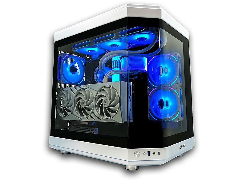 NITROPC Boost Silver, PC Gaming mit Intel® Core™ i7 14700K/KF Prozessor ...