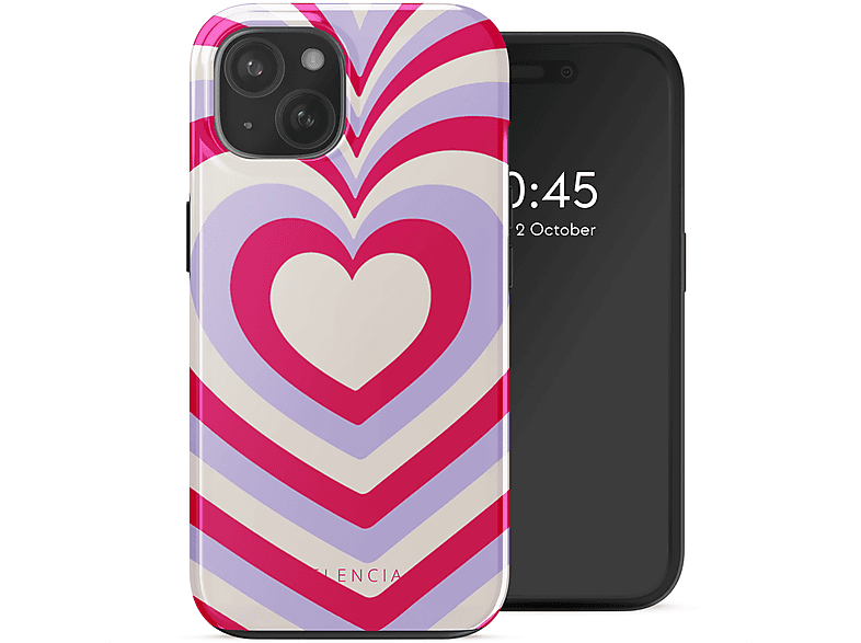 SELENCIA Vivid Backcover met MagSafe, Backcover, Apple, iPhone 15, Bunt ...