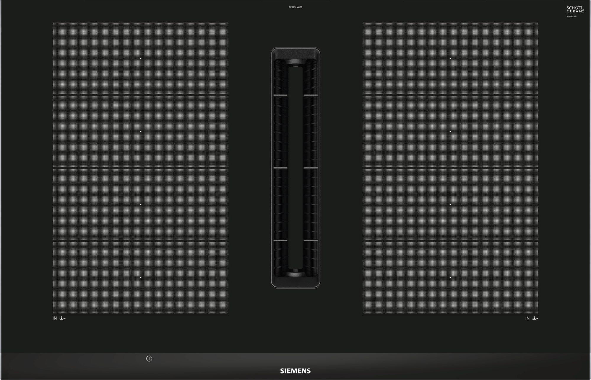 SIEMENS iQ700 EX875LX67E, Kochfeld (812 mm breit, 520 mm tief) | MediaMarkt