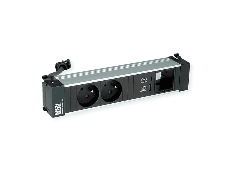 BACHMANN POWER FRAME M 2xUTE 1xCM 1xUSB A/C 22W 0,2m GST18 Einbau ...