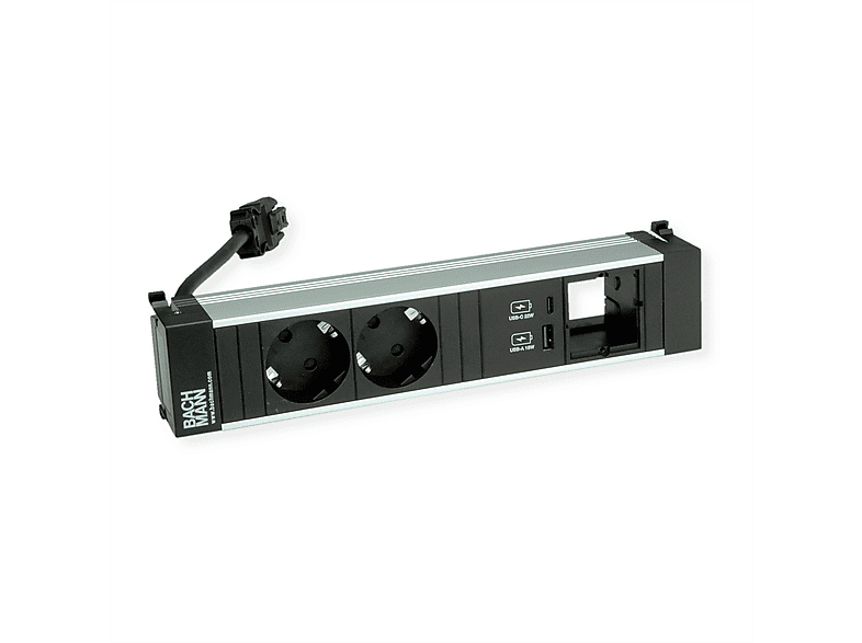 BACHMANN POWER FRAME M 2xCEE7/3 Einbau-Anschlussfelder POWER FRAME ...