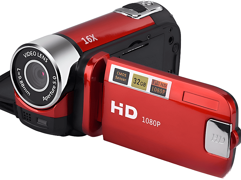 FORSMAN Digital Videokamera Videorecorder 16MP Full HD Videokameras opt ...