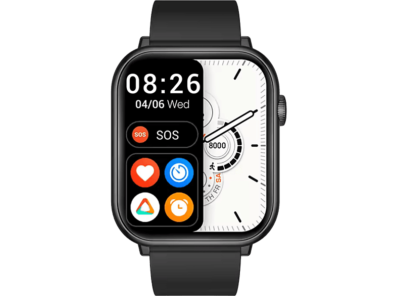 Smartwatch MANIKE QX7 Pro Black | sprawdź cenę i opinie w MediaMarkt