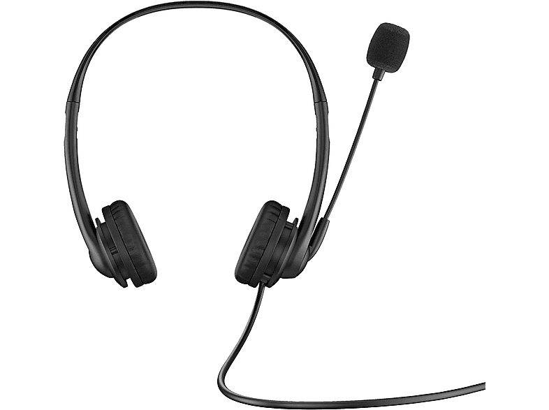 HP Stereo USB Headset G2 Casque filaire Noir | MediaMarkt
