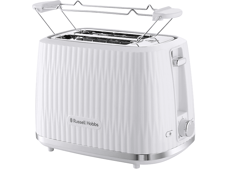 RUSSELL HOBBS Eden 27370-56 Toaster Weiß (800 Watt, Schlitze: 2 ...