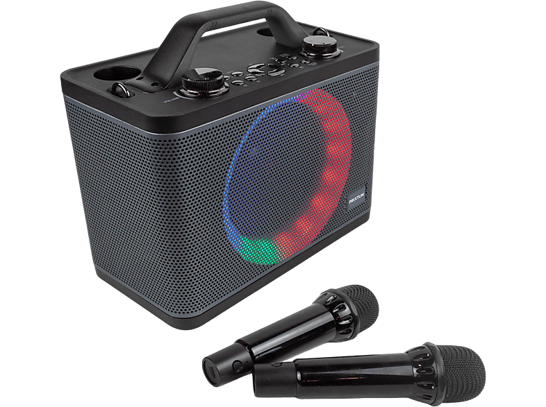 PRIXTON PartyGo Karaoke System, Schwarz | MediaMarkt