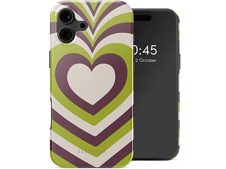 SELENCIA Vivid Backcover met MagSafe, Backcover, Apple, iPhone 16, Bunt ...