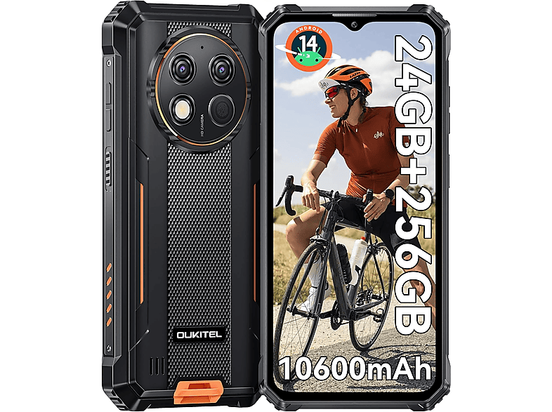OUKITEL G1, Orange, Móvil Android, 256 GB, 6 GB RAM, 6,53 ", Octa-Core ...