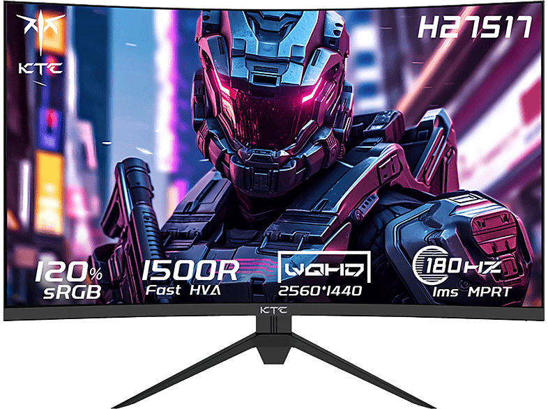 Gaming Monitor KTC H27S17 czarny | sprawdź cenę i opinie w MediaMarkt