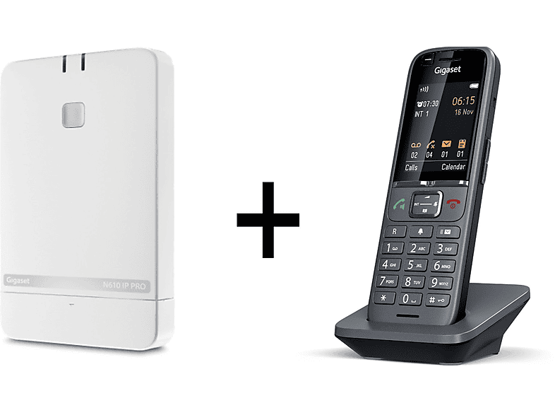 TELEFONO CORDLESS GIGASET Bundle N610 IP PRO DECT + S700H DECT ...