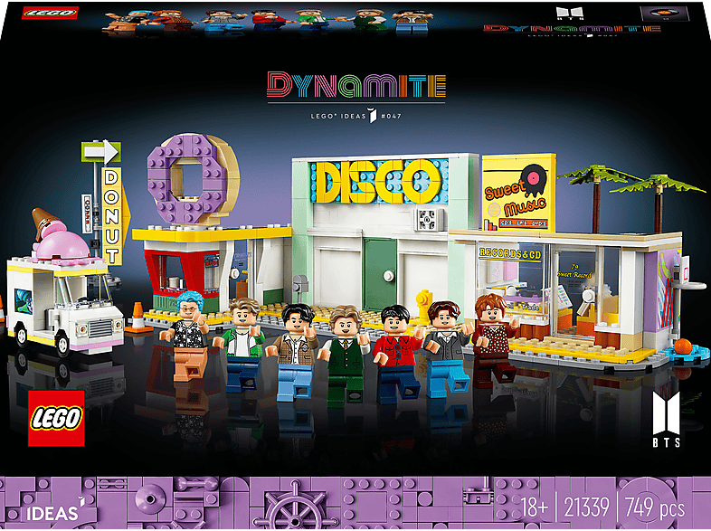 LEGO Ideas BTS Dynamite Lego-bouwset Meerkleurig | MediaMarkt