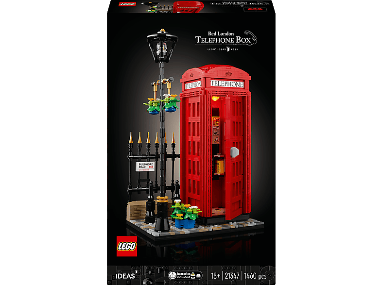 LEGO Ideas Red London Telephone Box Bouwspeelgoed Meerkleurig | MediaMarkt
