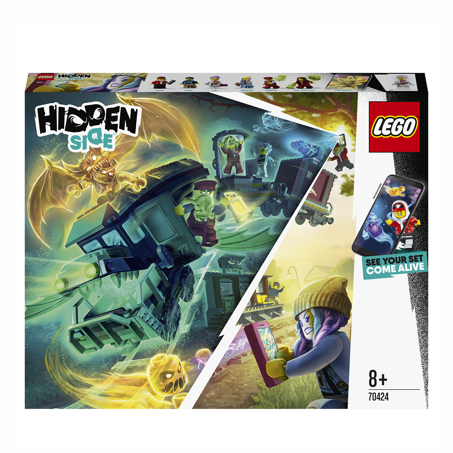 LEGO Hidden Side Ghost Train Express Bouwspeelgoed Meerkleurig | MediaMarkt