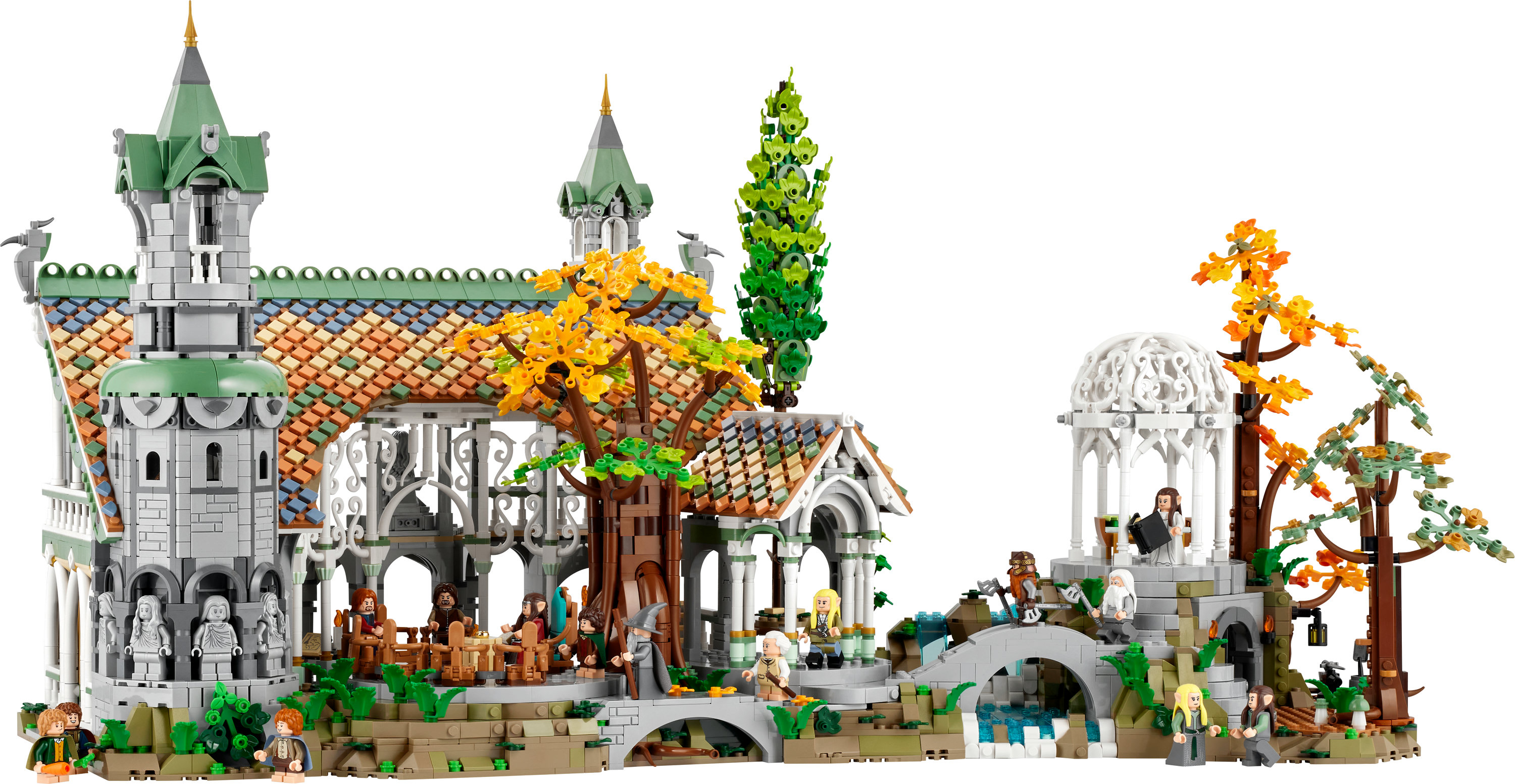 Klocki LEGO THE LORD OF THE RINGS: RIVENDELL Wielobarwny | sprawdź cenę ...