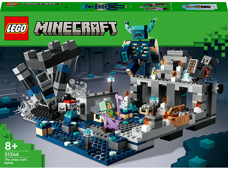Klocki LEGO Minecraft The Deep Dark Battle Wielobarwny | MediaMarkt