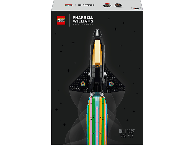 LEGO Icons 10391 Über dem Mond mit Pharrell Williams Bausatz | SATURN