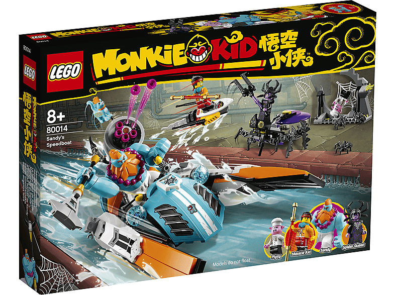 LEGO 80014 Sandys Schnellboot Bausatz | SATURN