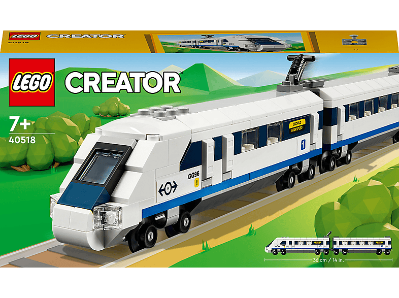 LEGO Creator High-Speed Train 40518 Bouwspeelgoed Meerkleurig | MediaMarkt