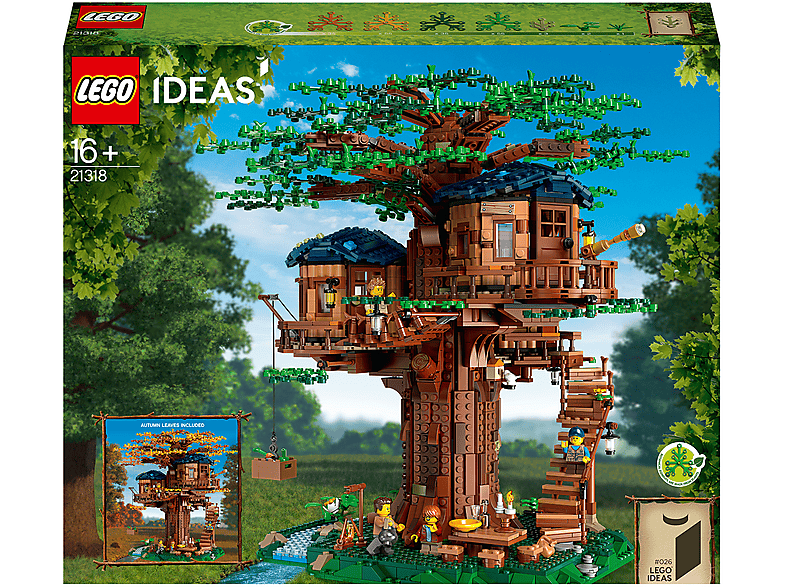 LEGO Ideas : Boomhut | 21318 Lego-bouwset Veelkleurig | MediaMarkt