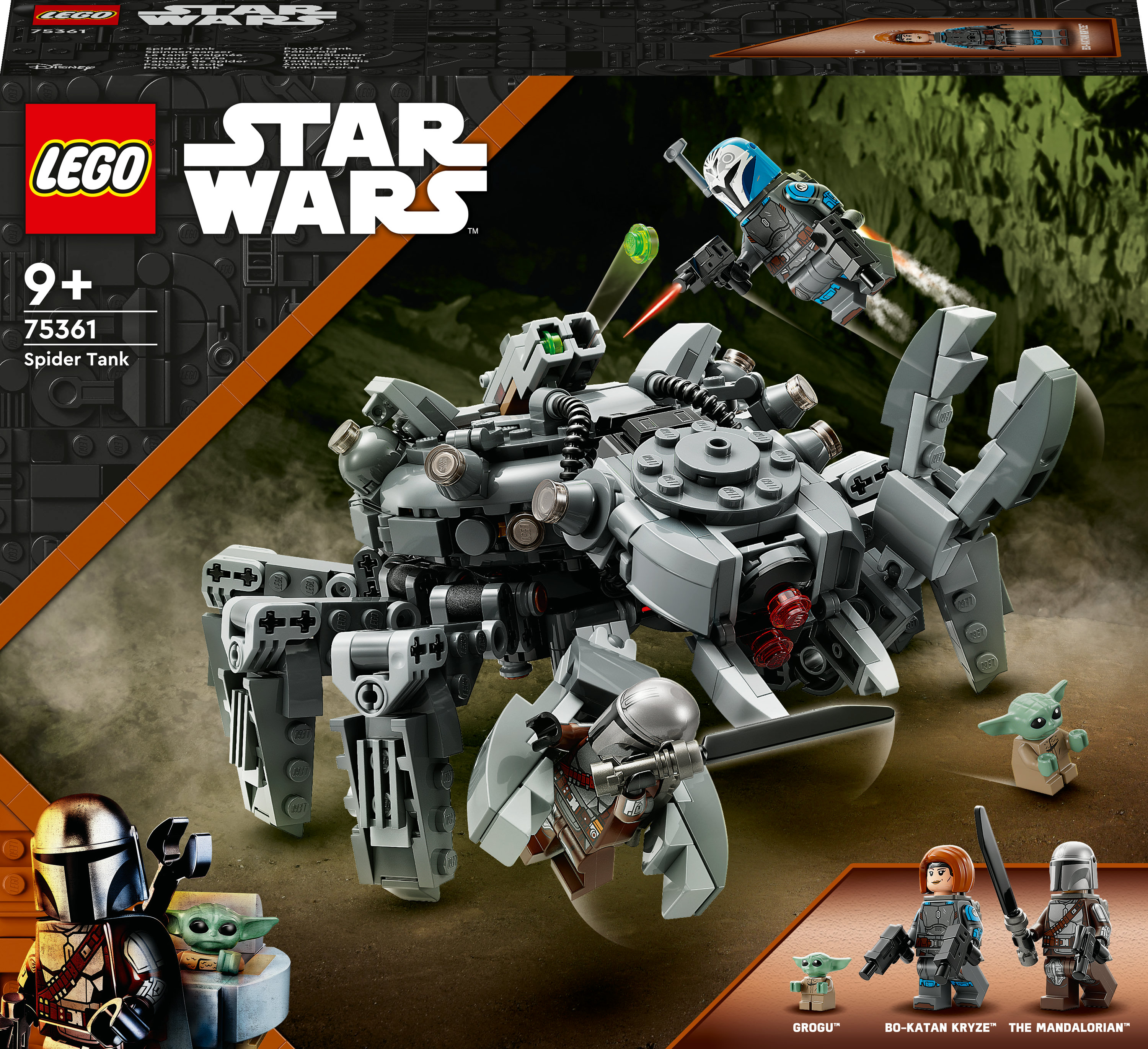 LEGO Star Wars : De Mandalorian Spider Tank - 75361 Lego-bouwset ...