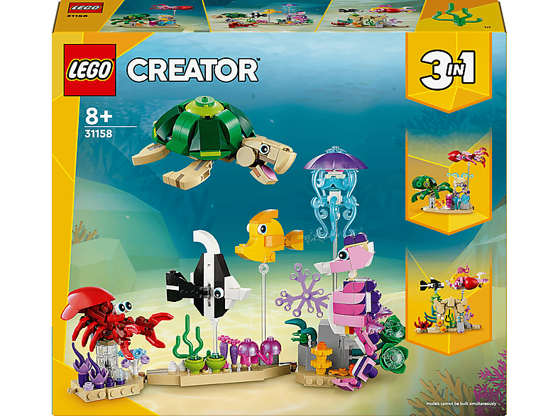 LEGO Sea Animals Jouets de construction Multicolore | MediaMarkt
