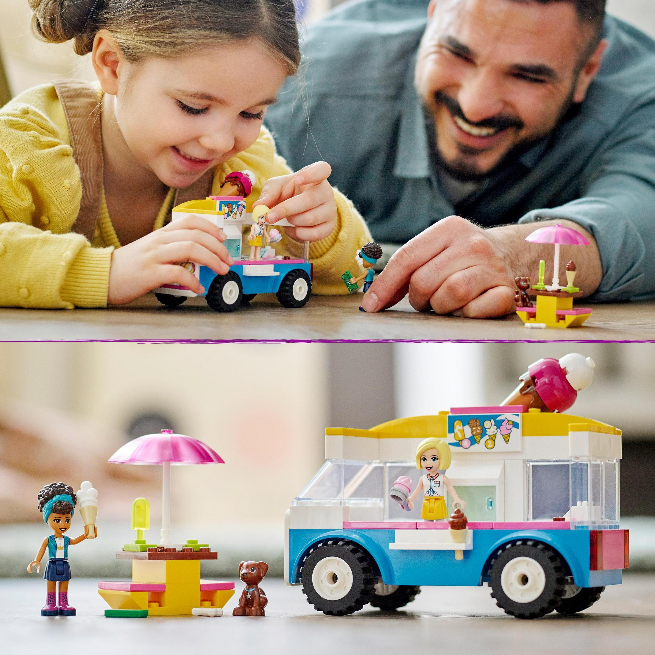 LEGO Friends Ice-Cream Truck 41715 Lego-bouwset Meerkleurig | MediaMarkt