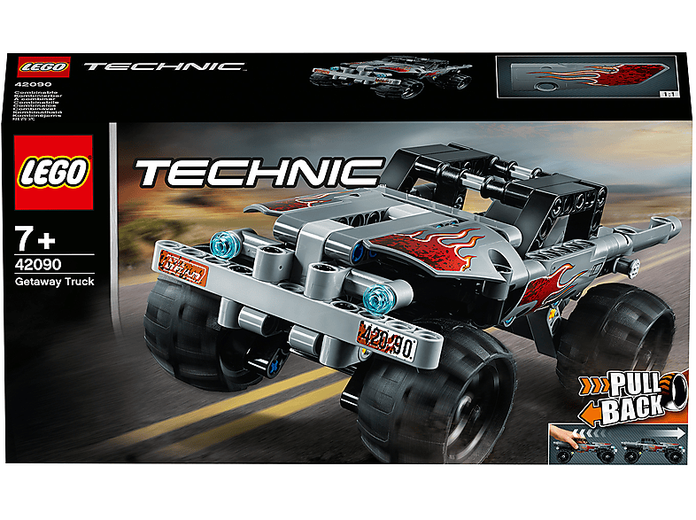 LEGO Technic Getaway Truck Pull-Back Set Lego-bouwset Meerkleurig ...