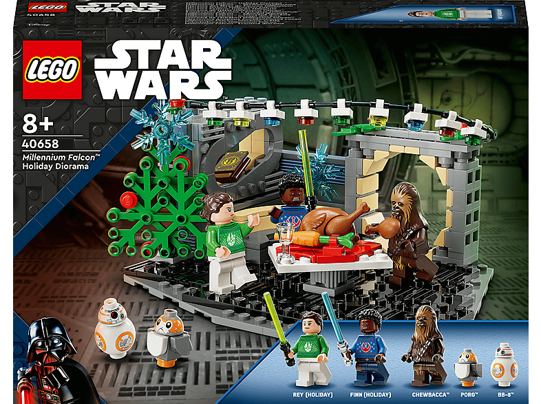 LEGO 40658 Millennium Falcon™ – Weihnachtsdiorama Bausatz | MediaMarkt