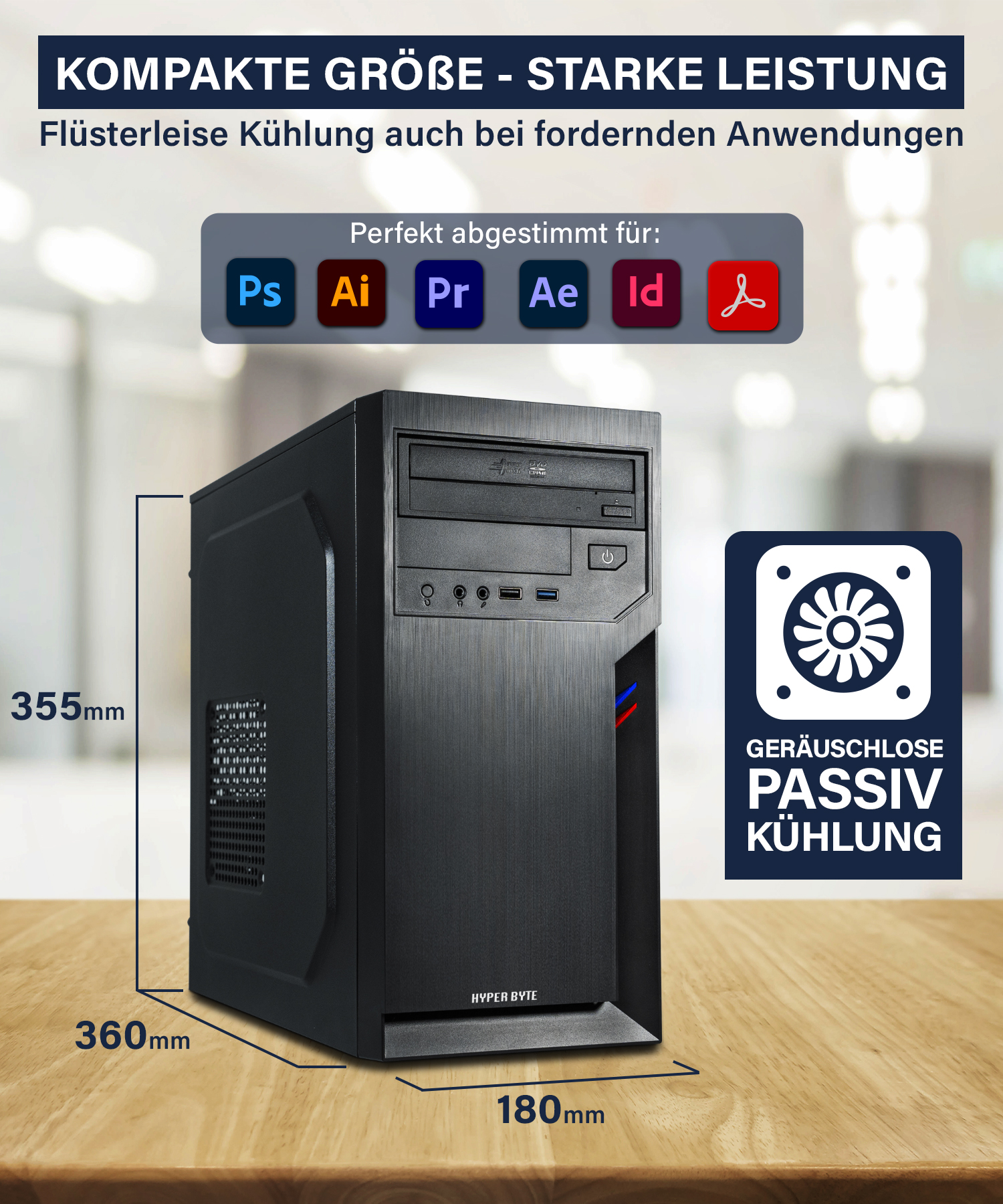 HYPER BYTE DESKTOP | Hyper Byte Ultra | Pc Fisso, Intel Core i7, No ...