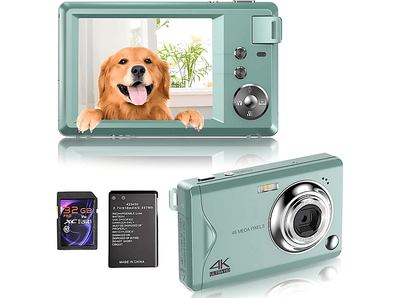 LINGDA ETXJ20-03 Digitalkamera Grün, 16x | MediaMarkt