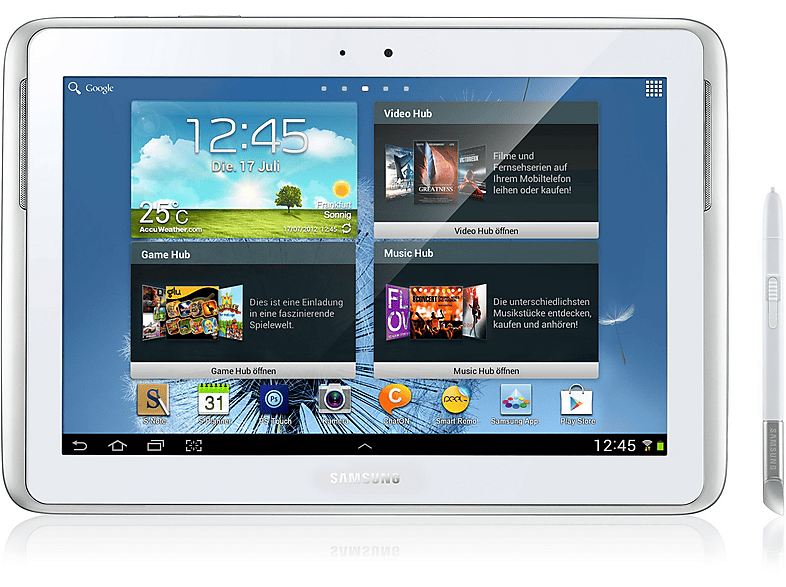 SAMSUNG GT-N8010 NOTE 16GB WIFI WHITE 10.1, Tablet, 16 GB, 10,1 Zoll ...