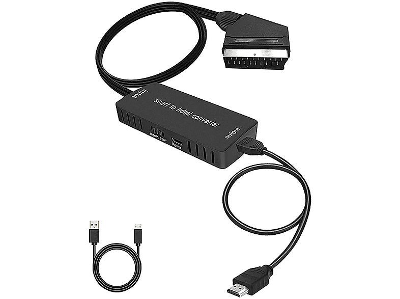 COZEVDNT Scart auf HDMI Adapter | SATURN