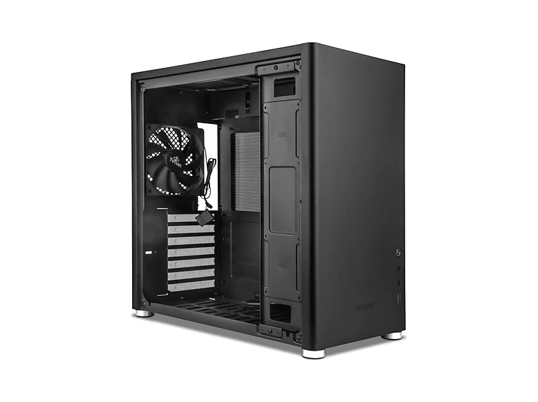 Chasis PC | YCM-ASHUS-01 YEYIAN, Negro | MediaMarkt