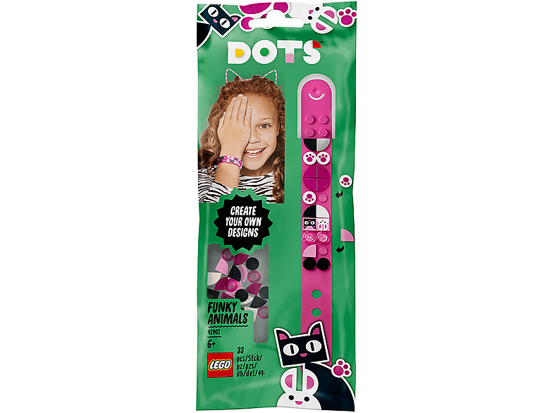 COSTRUZIONI LEGO 41901 DOTS - Braccialetto Animaletti Funky | MediaWorld.it