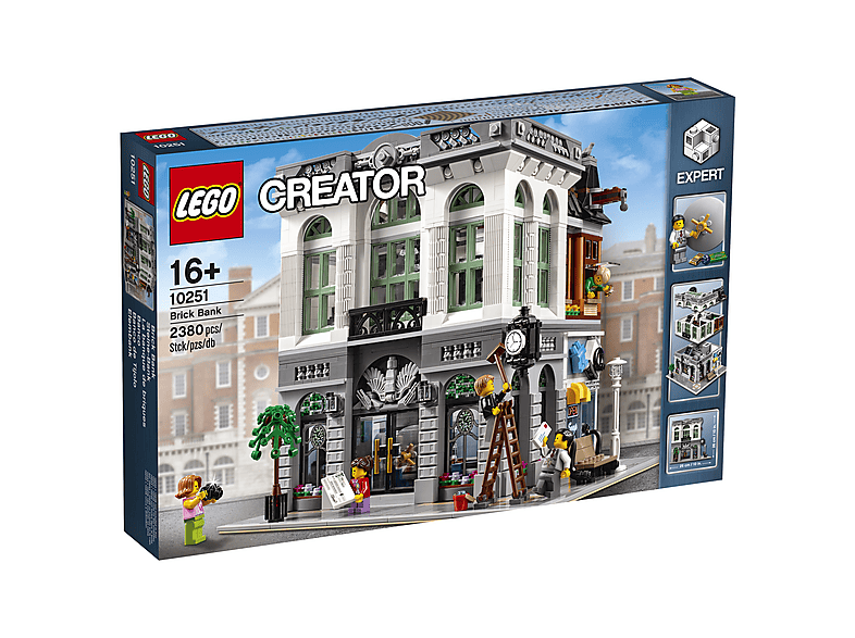 LEGO Creator Expert Brick Bank Lego-bouwset Meerkleurig | MediaMarkt
