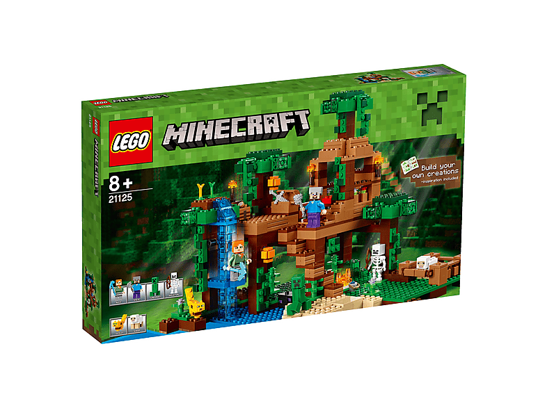 LEGO Minecraft The Jungle Tree House Lego-bouwset Meerkleurig | MediaMarkt