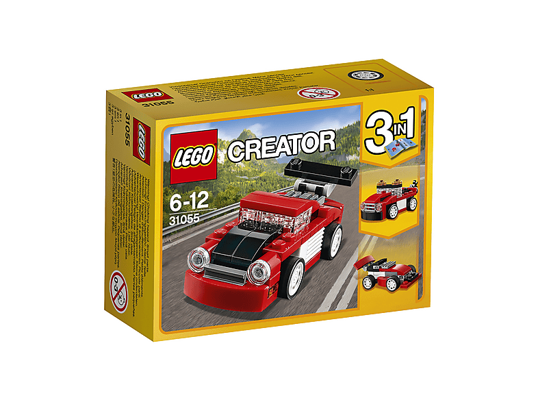 LEGO Creator Red racer Lego-bouwset Meerkleurig | MediaMarkt
