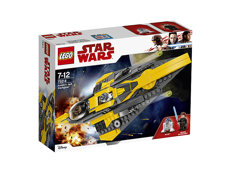 LEGO Star Wars Anakin's Jedi Starfighter Lego-bouwset Meerkleurig ...