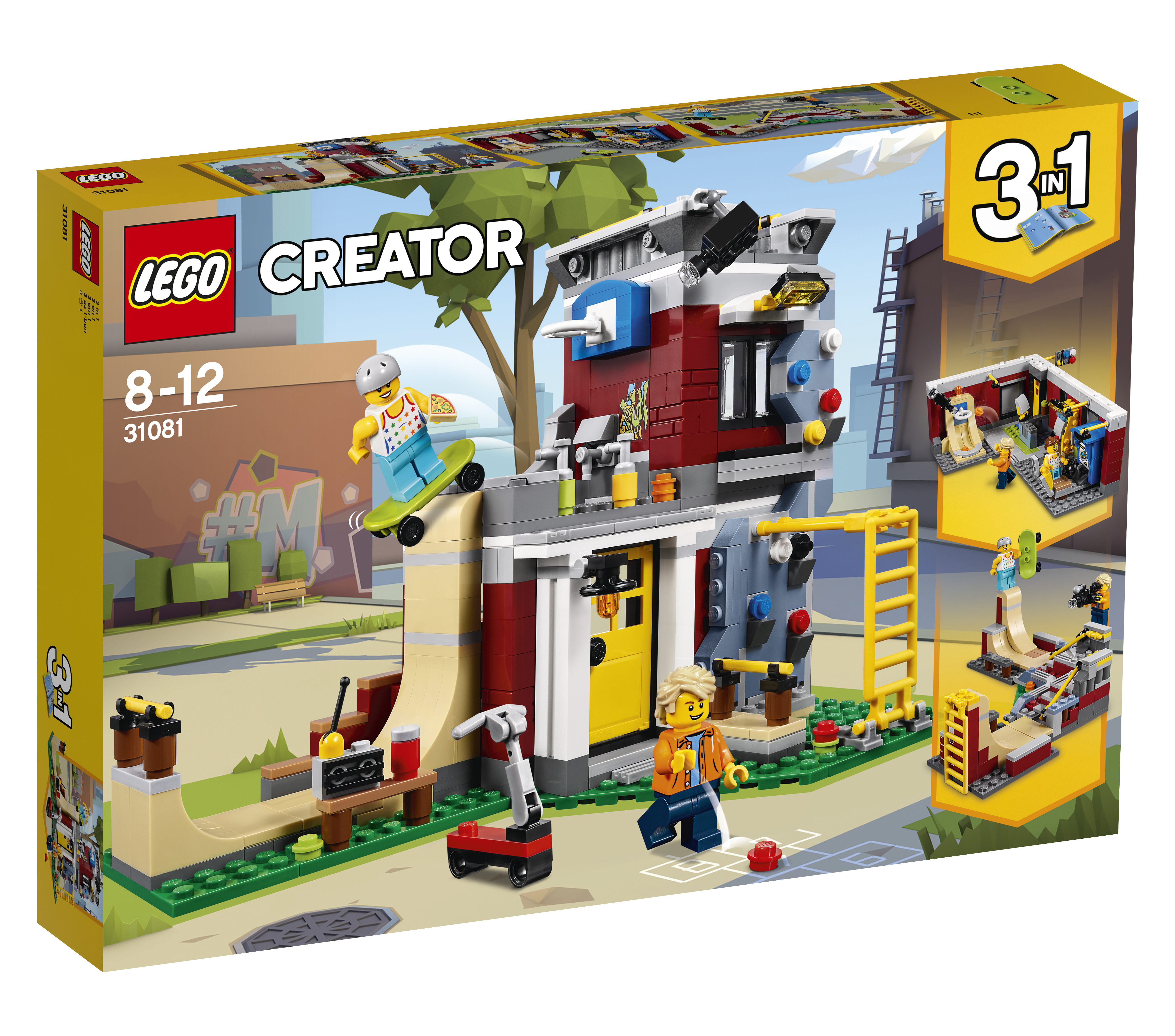 COSTRUZIONI LEGO 31081 Creator - Skate House modulare | MediaWorld.it