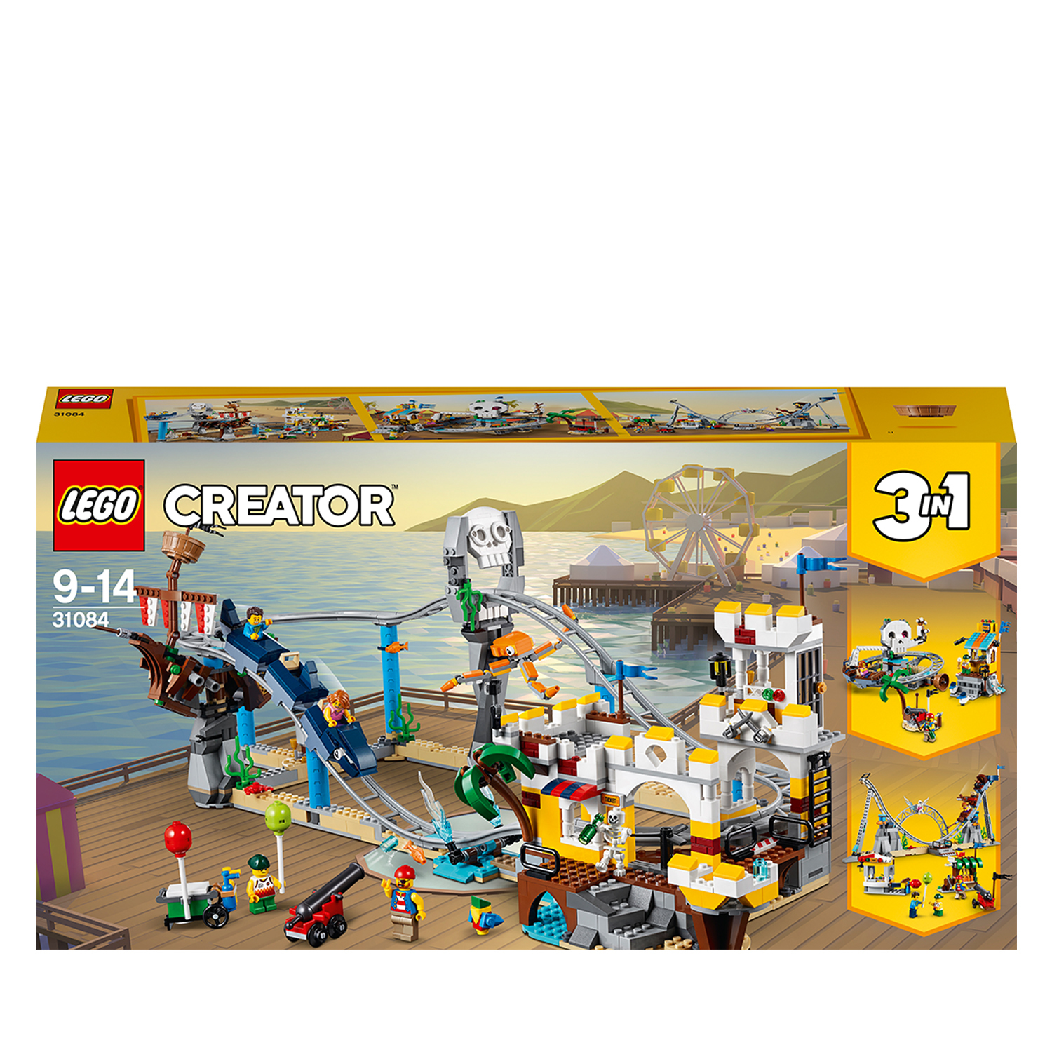 Klocki LEGO Creator Expert Creator 3in1 Pirate Roller Coaster Set ...