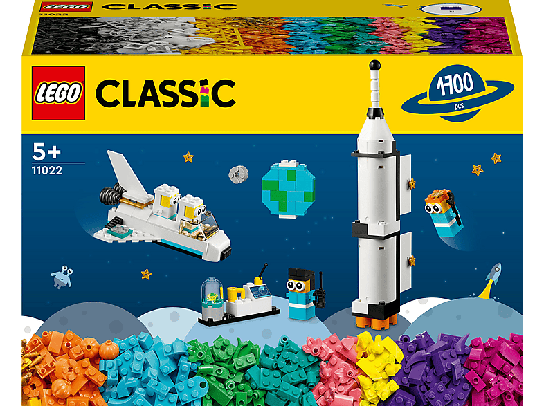 COSTRUZIONI LEGO 11022 Classic | Missione spaziale | MediaWorld.it