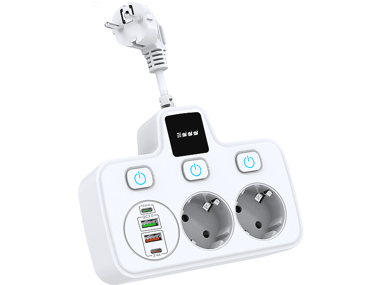 INF BKL-503 EU Schnelllade-Steckdosenleiste Hong Kong | MediaMarkt