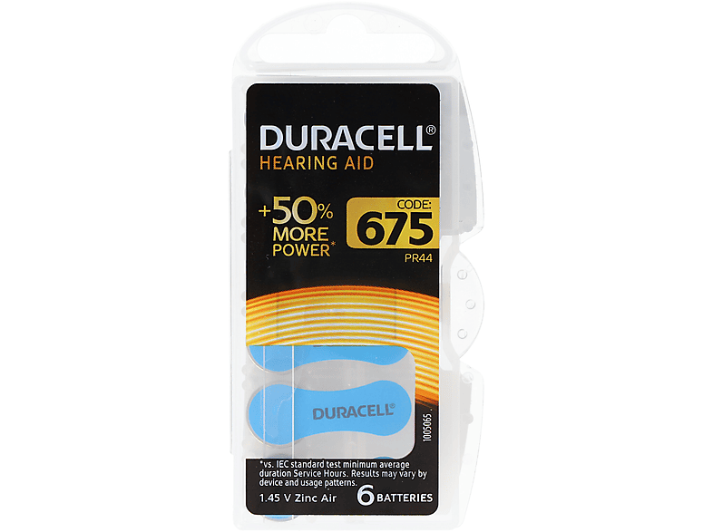 DURACELL 13, IEC PR48 Zink-lucht Hoortoestelbatterij | MediaMarkt